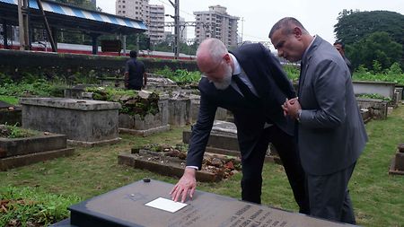 The German Consulate Mumbai restores a section of the Jewish Cemetery ...